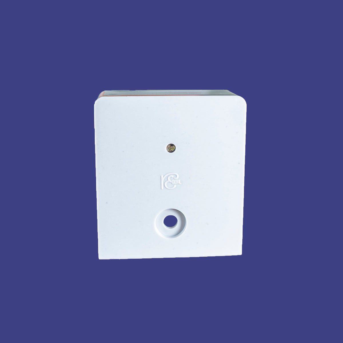 Plastic End Cap for Cubicle with Gate in WHITE FINISH – Requal